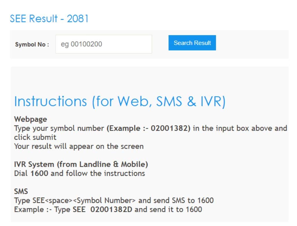 SEE Result 2082 (Declared) @see.gov.np, Check SEE Class 10 Marksheet ...